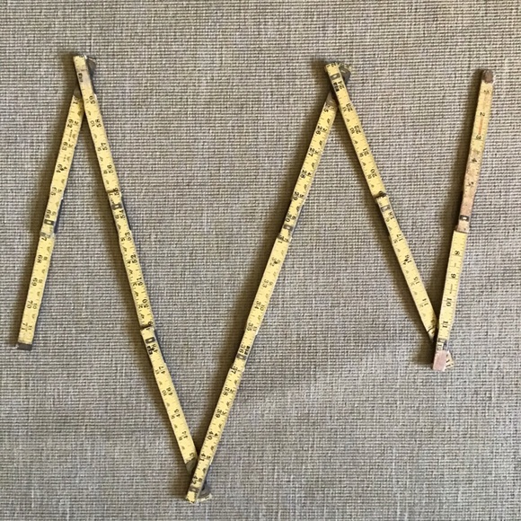 craftsman | Other | Vintage Craftsman Foldable Wooden Ruler | Poshmark